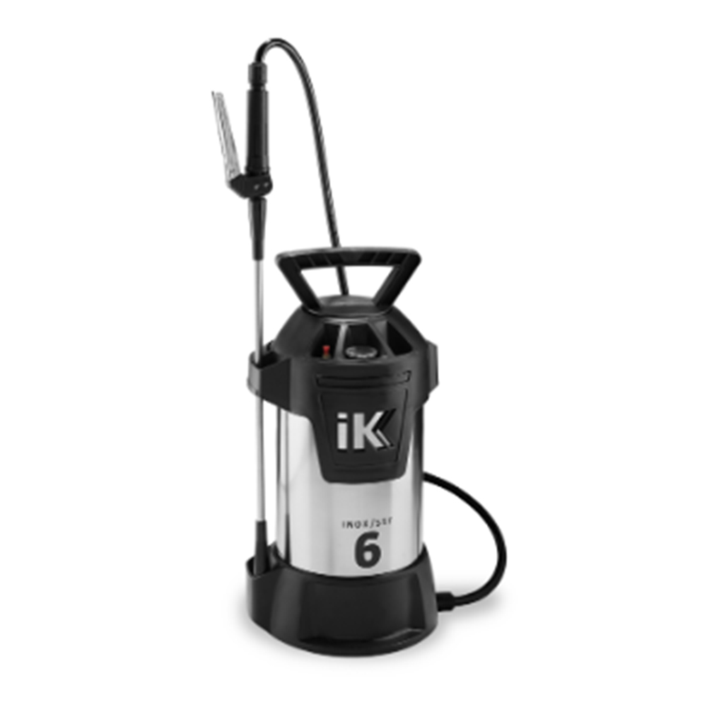 6 Litre IK Inox 6 Stainless Steel Sprayer – The Detailing Depot