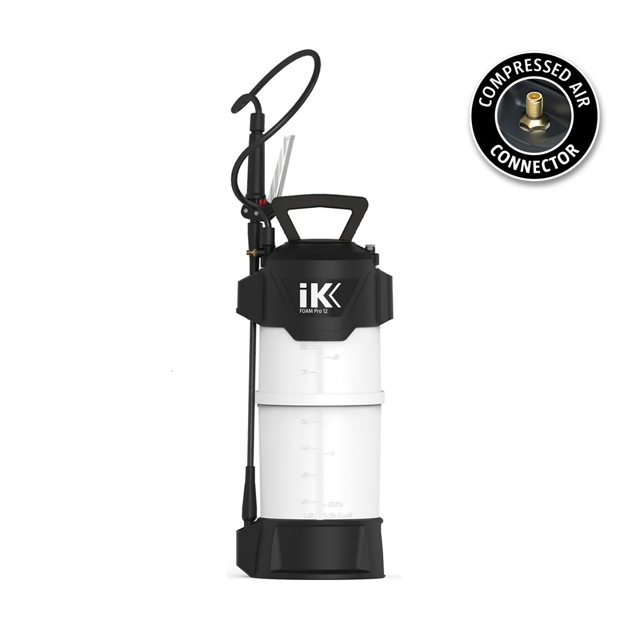 12 Litre IK Foam Pro 12 Foaming Sprayer with Compressed Air Coupling ...